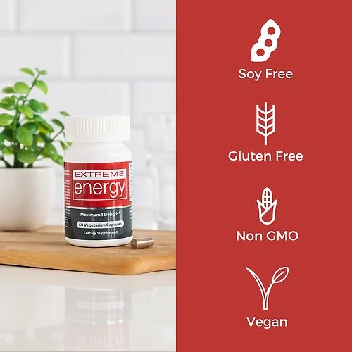 Herbal Nitro Extreme Energy Pills - Natural Energy Supplement