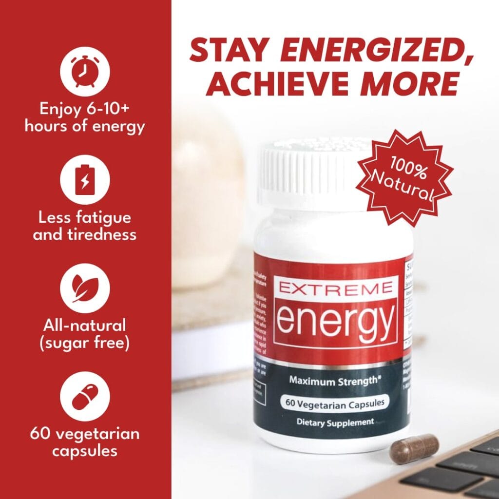 Herbal Nitro Extreme Energy – Powerful, All-Day Energy Pills